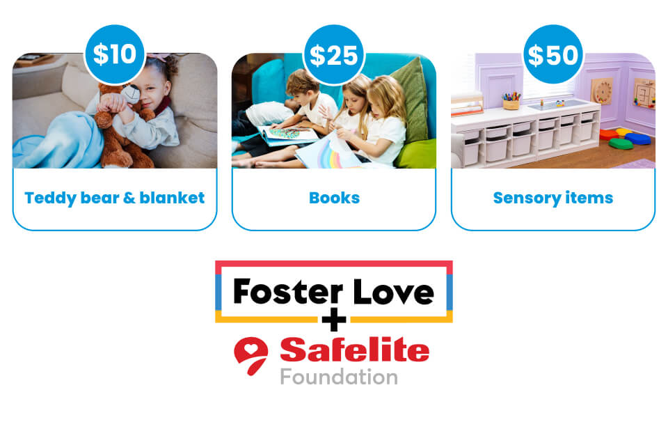 Safelite and Foster Love | Safelite